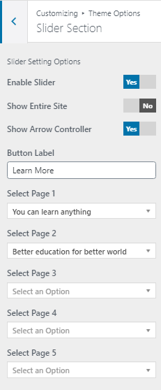 Top Bar Section - Shark Themes
