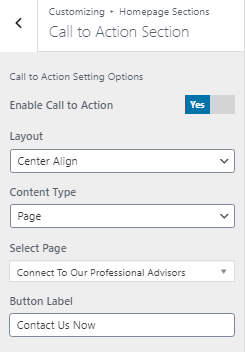 Call To Action Section - Shark Themes