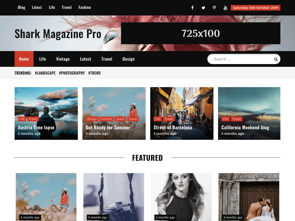 Shark Magazine Pro - Shark Themes